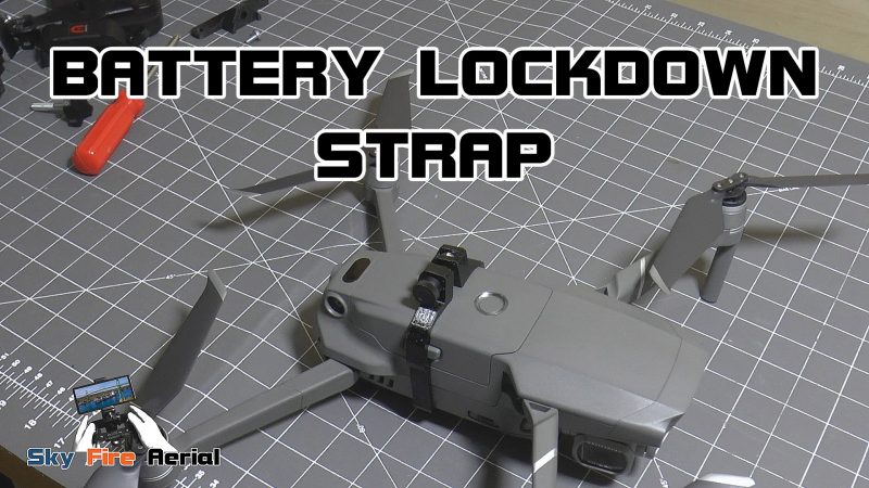 Mavic 2 Pro/Zoom - Battery Lockdown Strap - Secure, Buckle, And Lock ...