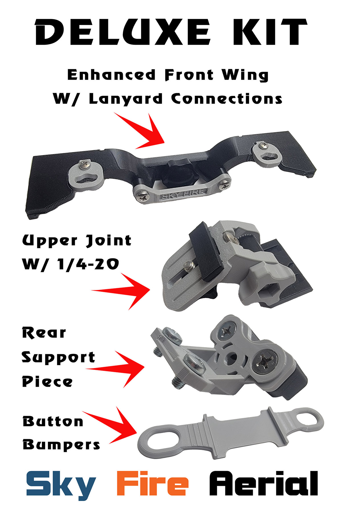 Enhancement Kit For The LifThor Mjolnir Autel EVO Mount - Sky Fire Aerial